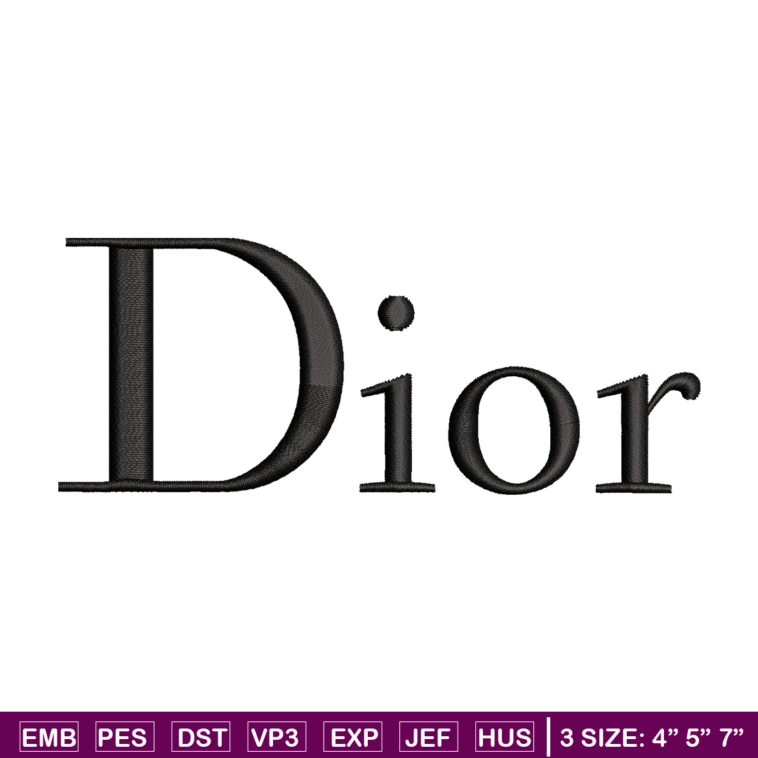 Dior Logo embroidery design, Dior Logo embroidery, logo desi | Inspire ...
