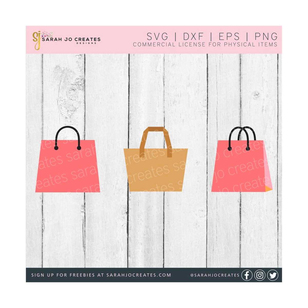 shopping bag svg - Inspire Uplift