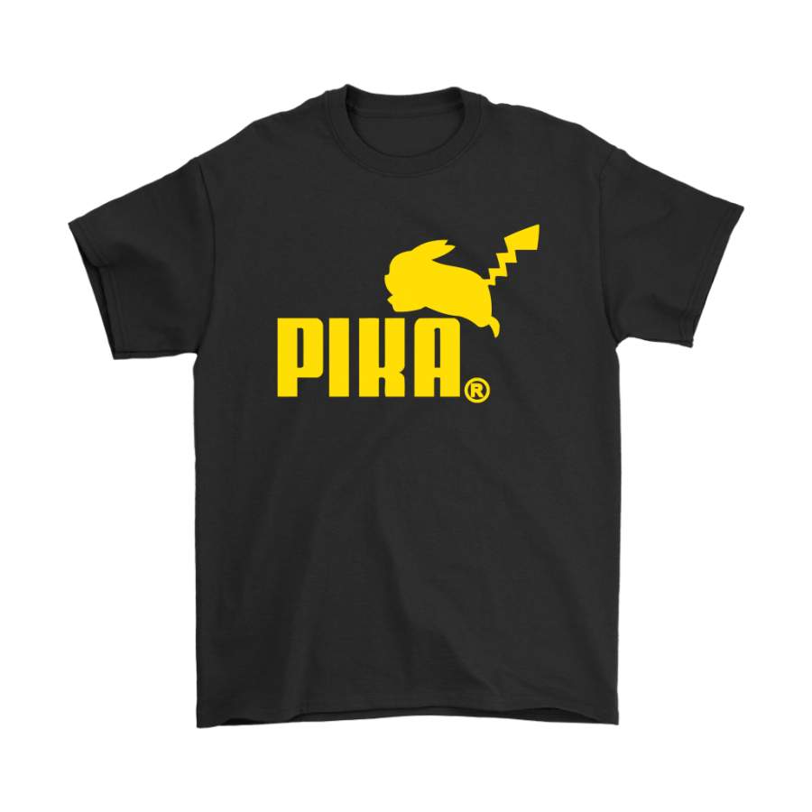 Puma Logo Pika Pokemon Pikachu Mashup Shirts - Inspire Uplift