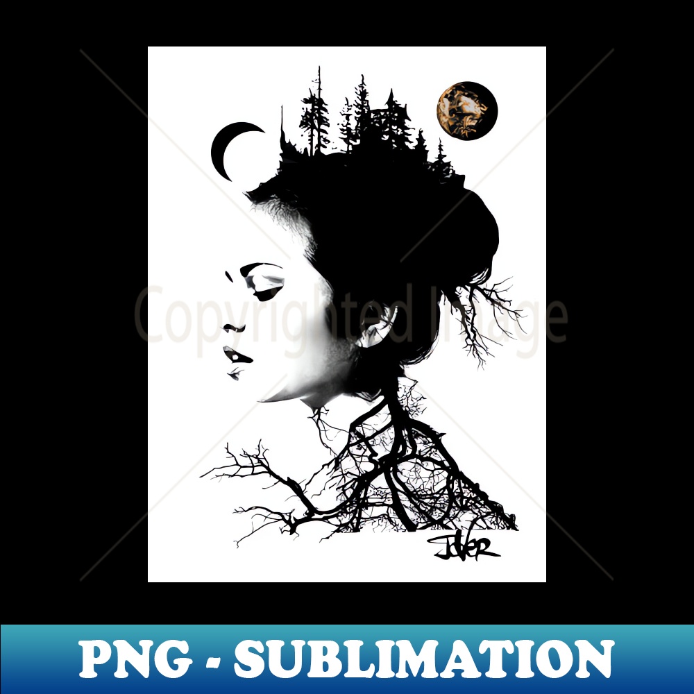 The whole of the moon - Special Edition Sublimation PNG File - Inspire ...