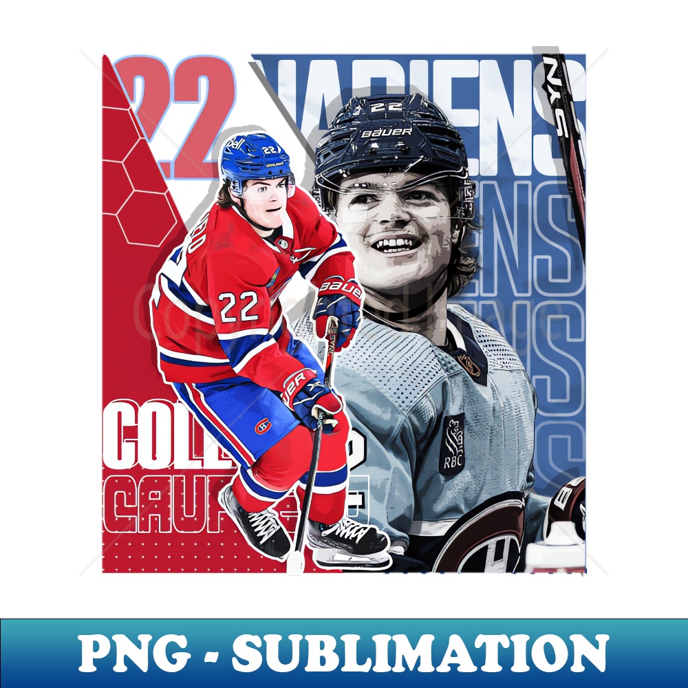 Cole Caufield Hockey Design Poster Canadiens - PNG Transpare | Inspire ...