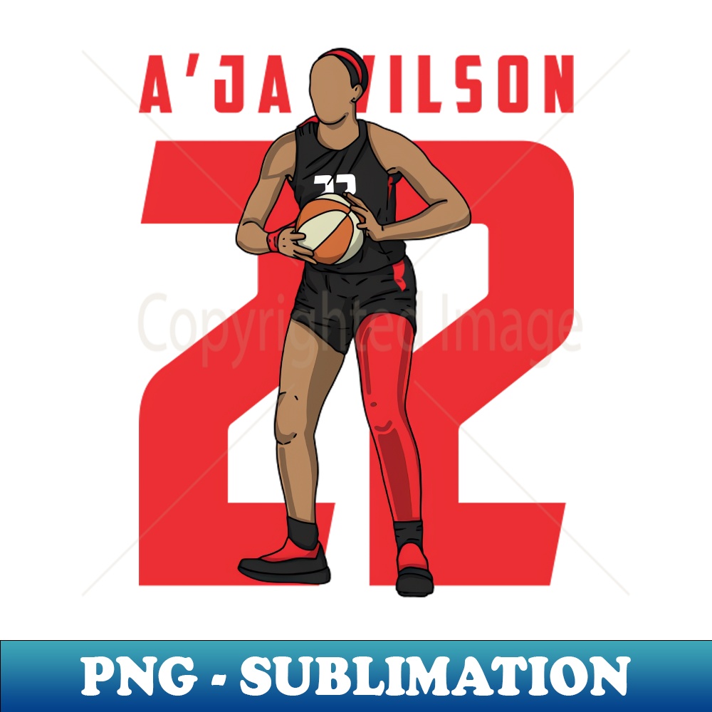 Aja Wilson Comic Style - Premium Sublimation Digital Downloa - Inspire ...