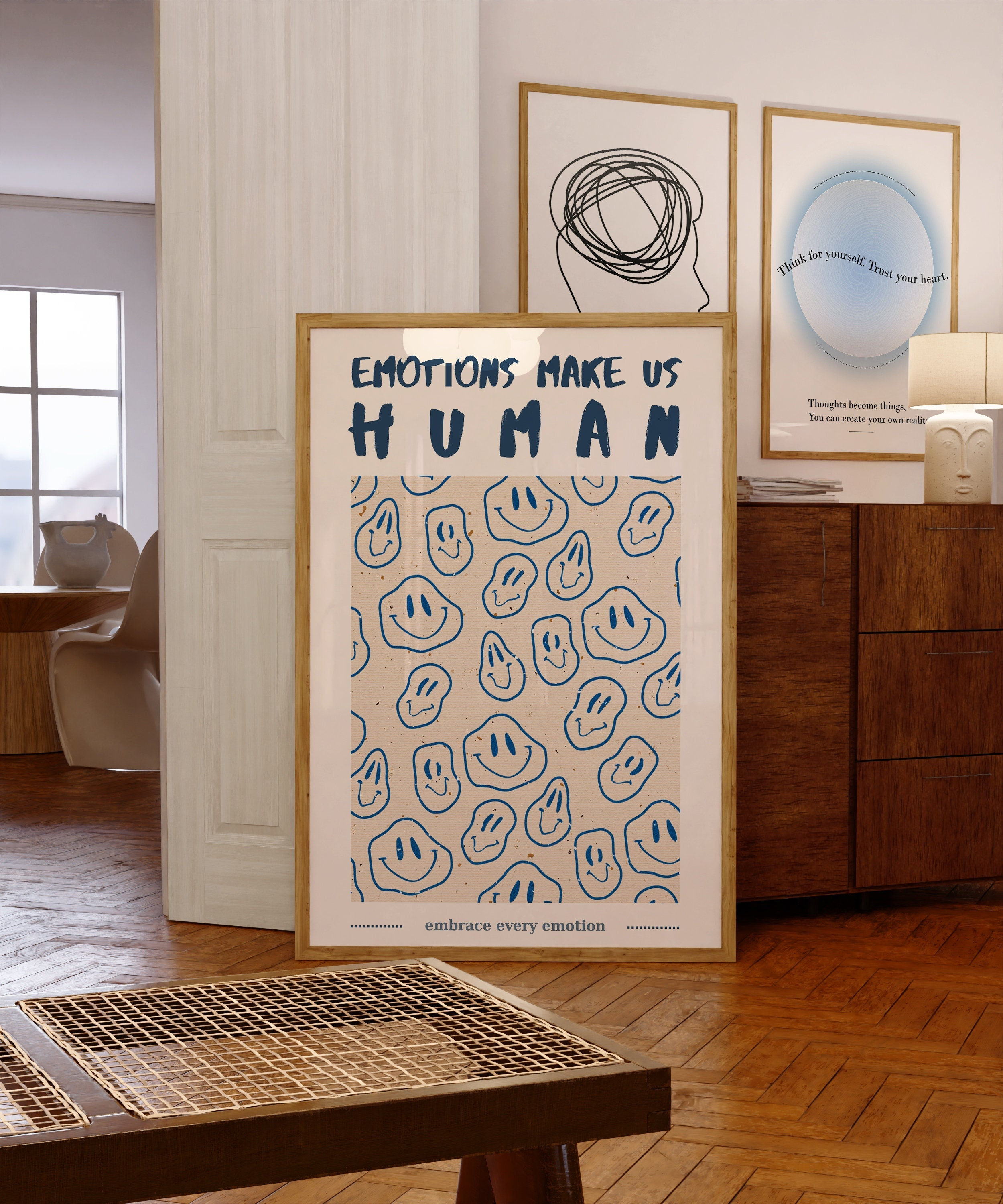 Aura Poster, Retro Gradient Poster, Self Affirmation, Aesthe | Inspire ...