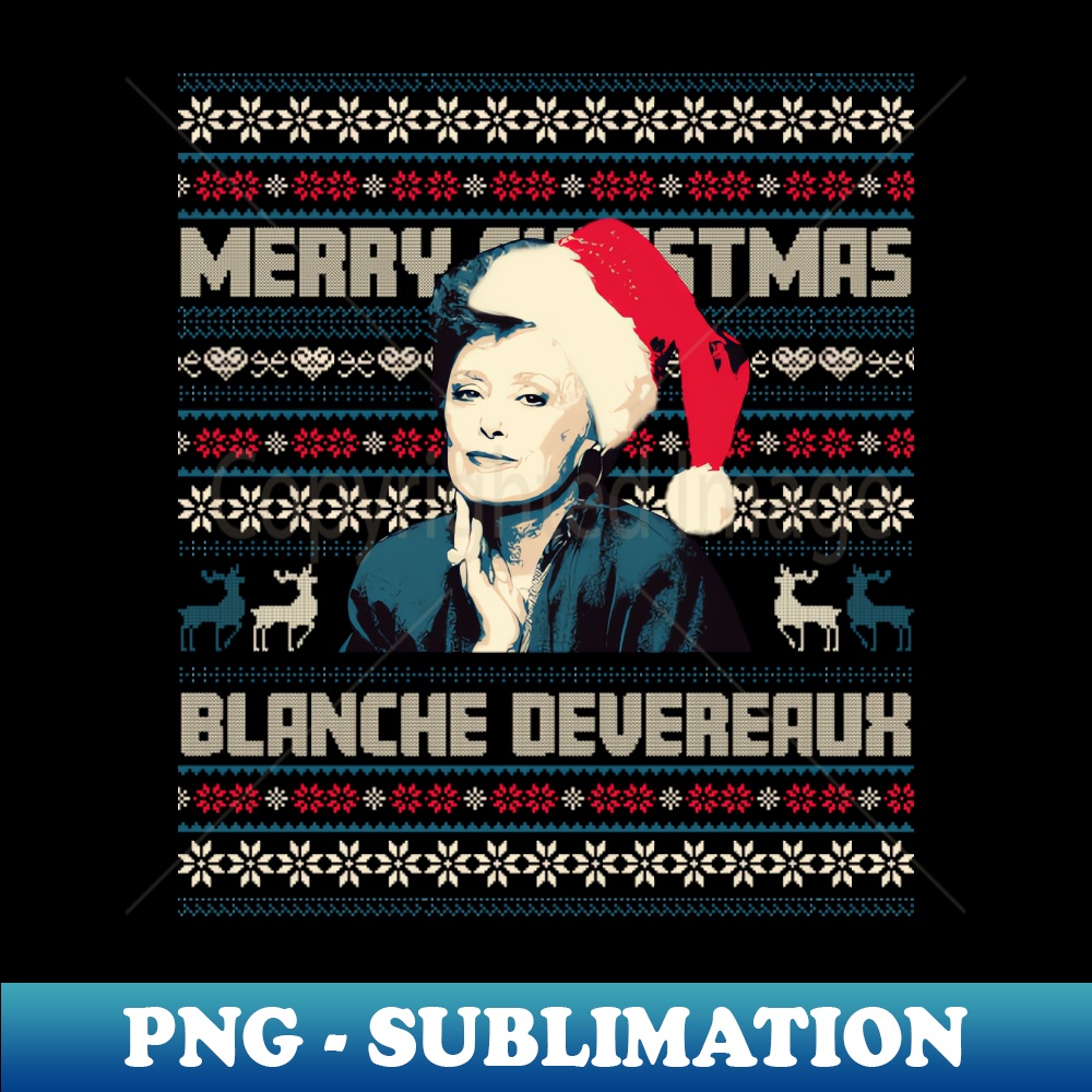 Blanche Devereaux Merry Christmas - Trendy Sublimation Digit - Inspire ...