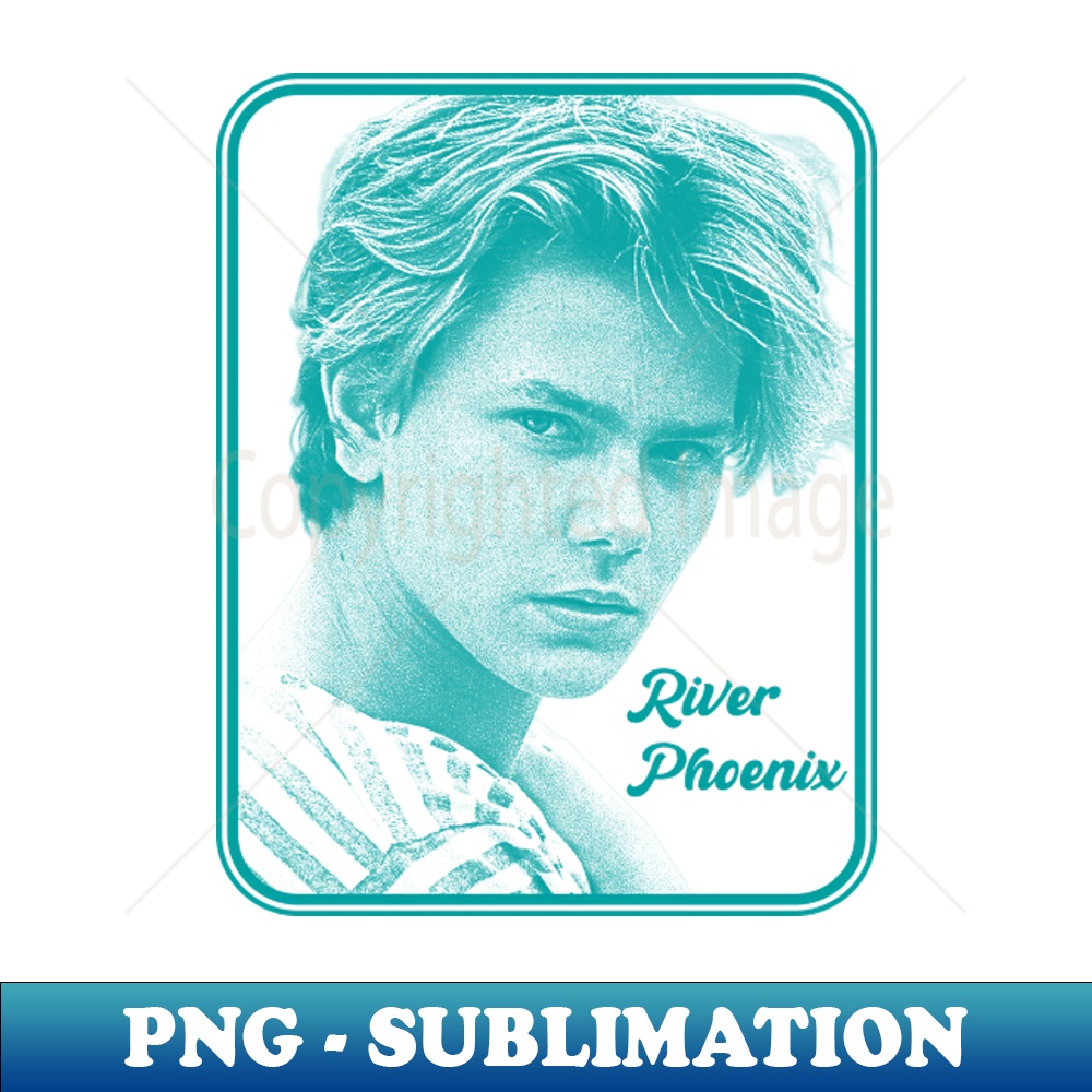 River Phoenix 90s Aesthetic Design - Decorative Sublimation - Inspire ...