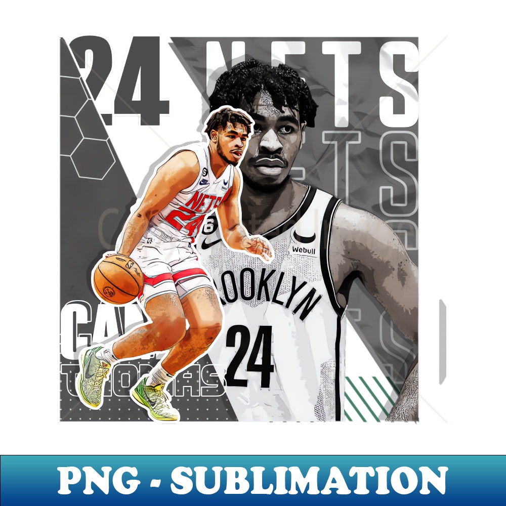 Cam Thomas Basketball Design Poster Nets - Retro PNG Sublima | Inspire ...