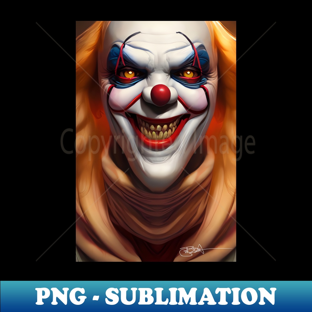 Evil Clown 5 - PNG Sublimation Digital Download - Vibrant an | Inspire ...