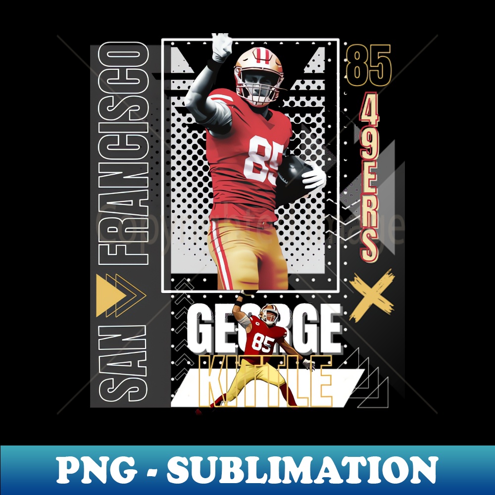 george kittle the heart and soul paper poster - Trendy Subl | Inspire ...