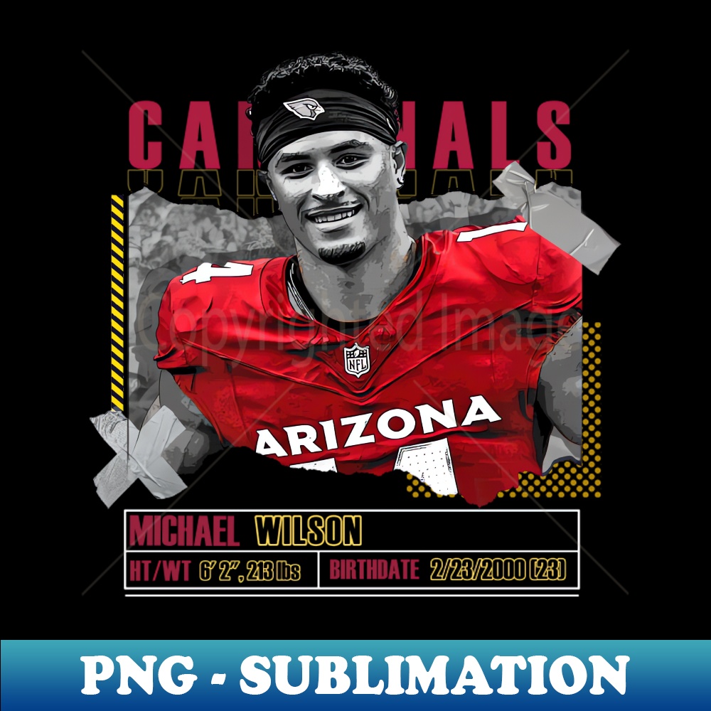 Michael Wilson Football Paper Poster Cardinals 10 - Exclusiv | Inspire ...