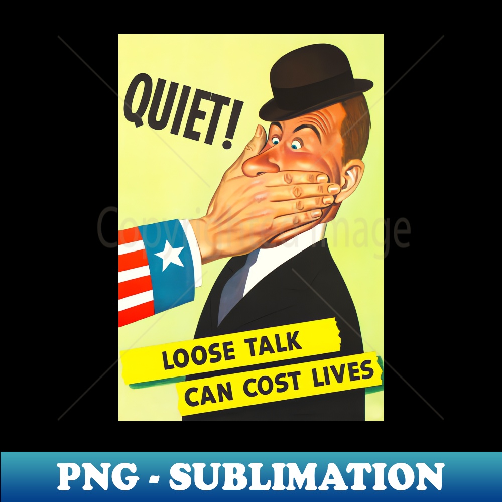 WW2 anti-spys american propaganda - PNG Transparent Digital - Inspire ...