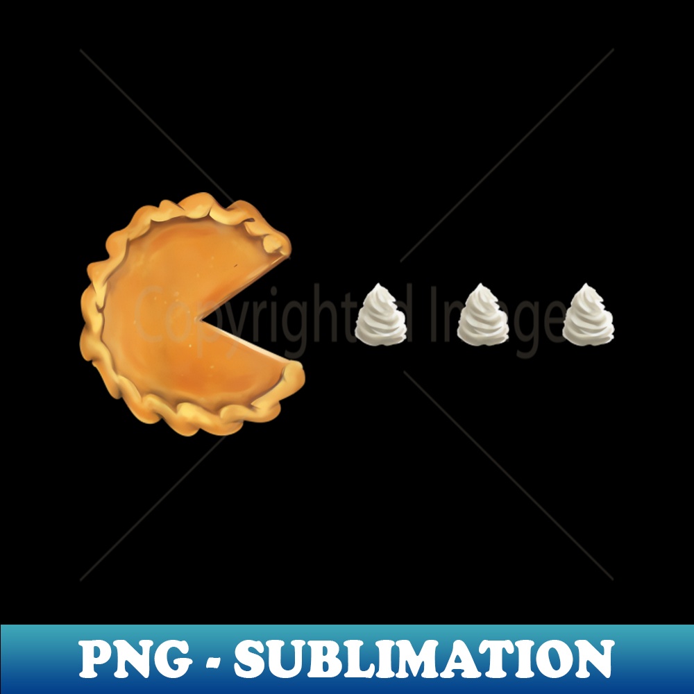 Pumpkin Pie Pacman - Professional Sublimation Digital Downlo | Inspire ...
