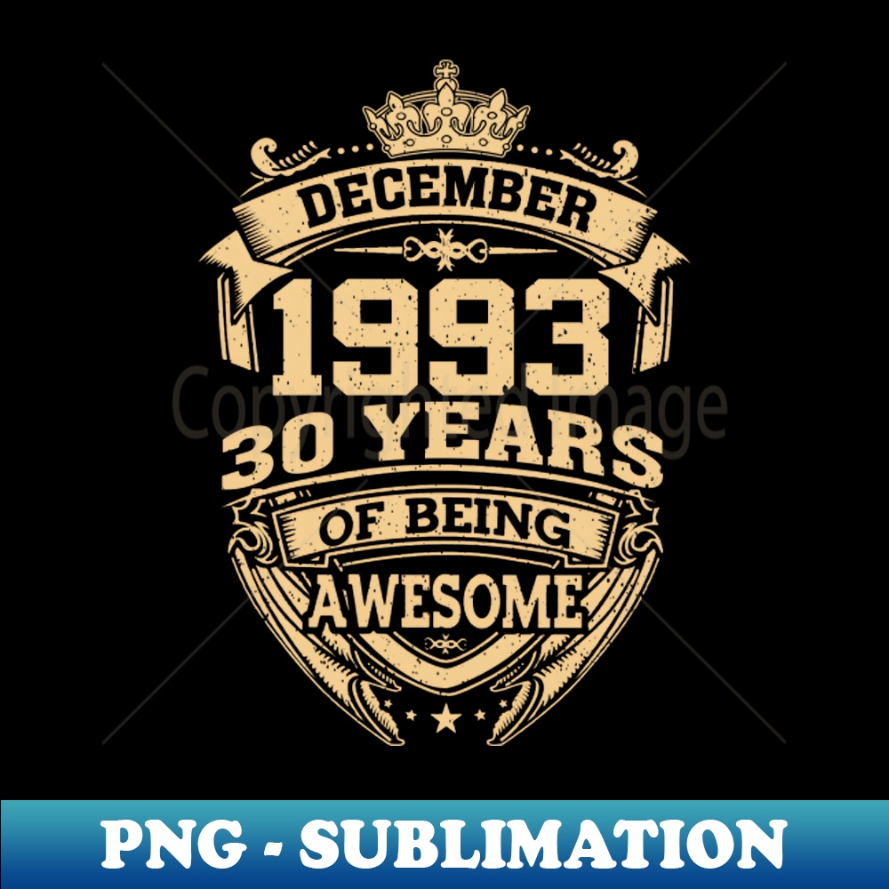 Retro December 1993 30 Years Of Being Awesome 30th Birthday | Inspire ...