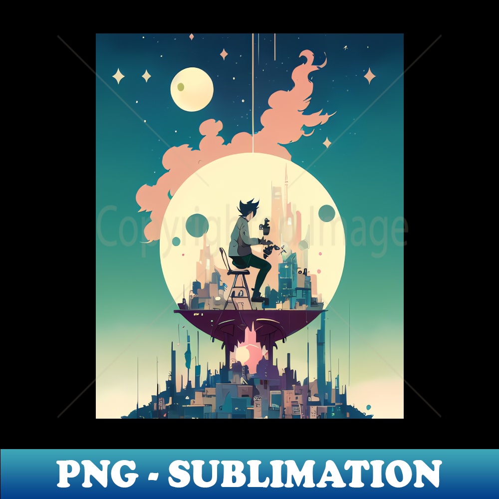A Night to Remember - A Mesmerizing Painting of a Cityscape | Inspire ...