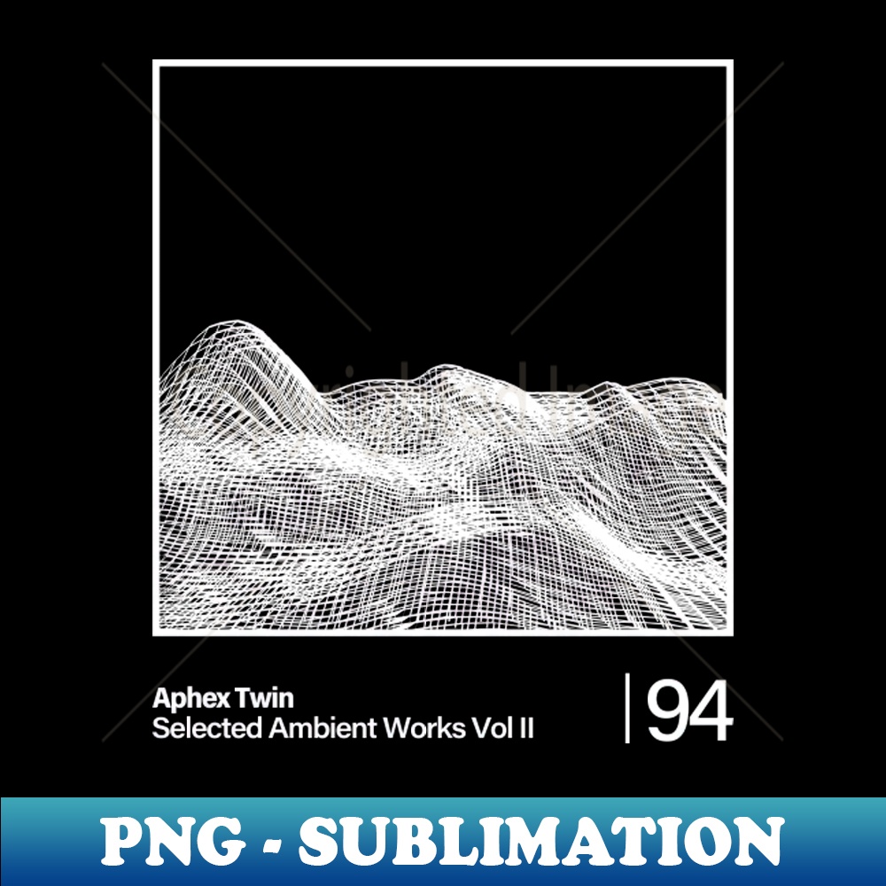 Selected Ambient Works Vol II Aphex Twin - Graphic Line Des | Inspire ...
