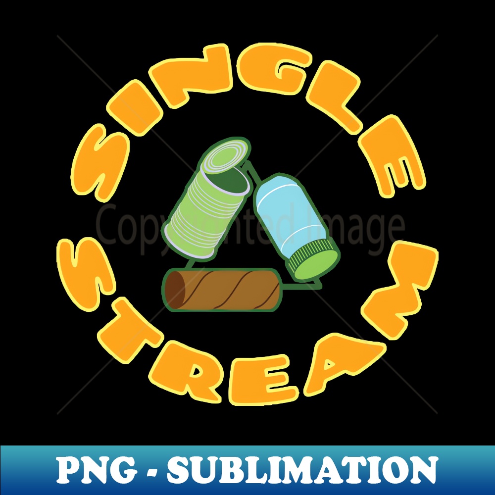 Single Stream Recycling - Elegant Sublimation PNG Download - | Inspire ...
