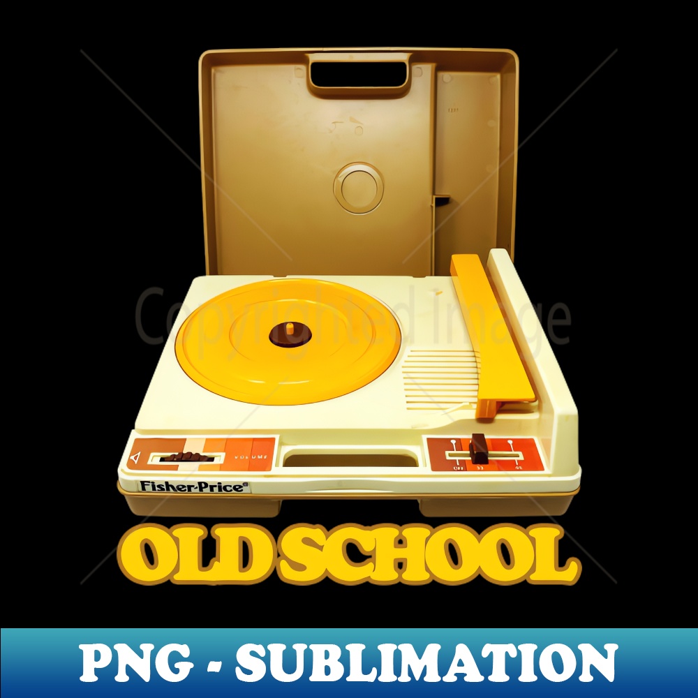 Old School Record Collector - Signature Sublimation PNG File | Inspire ...