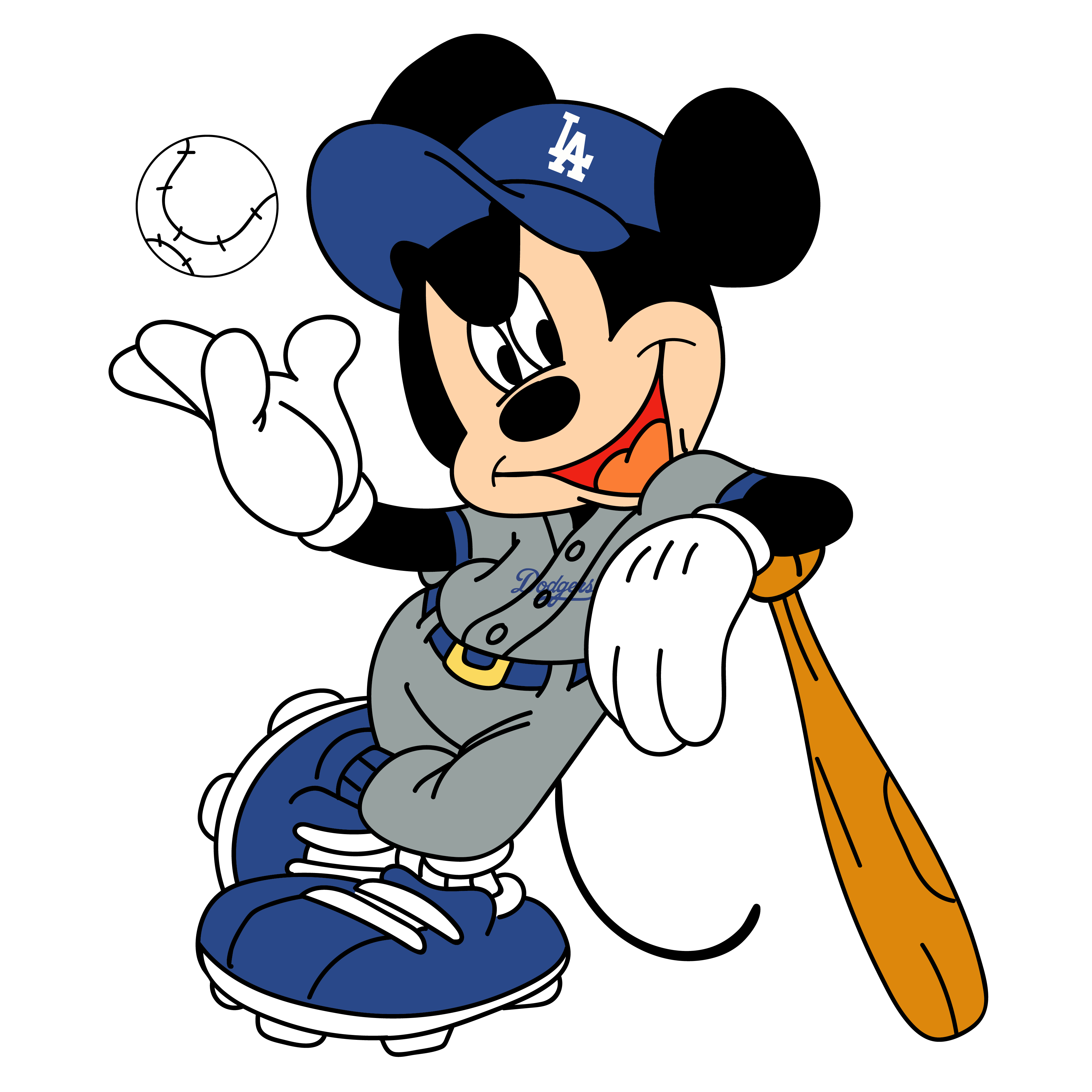 Mickey Mouse Baseball Yankees, Disney Mickey Mouse SVG Vecto | Inspire ...