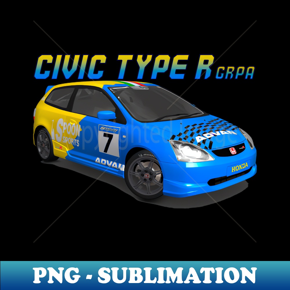 Civic Type R - Premium Sublimation Digital Download - Bring | Inspire ...