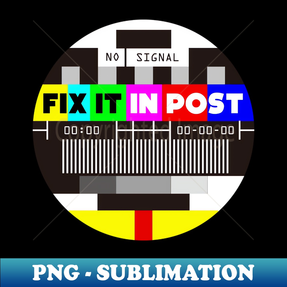 Funny Vlogger Video Editor Gift FIX IT IN POST - Exclusive S | Inspire ...