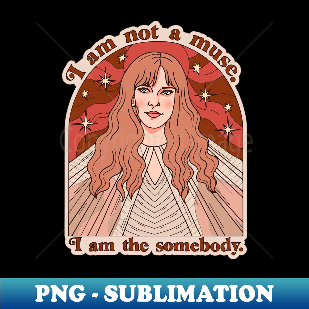 I am not a muse - Aesthetic Sublimation Digital File - Perfe | Inspire ...