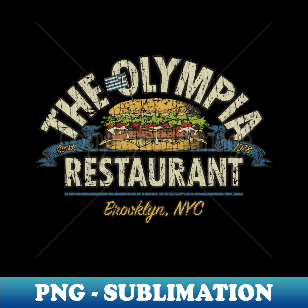 The Olympia Restaurant 1978 - Exclusive Sublimation Digital | Inspire ...