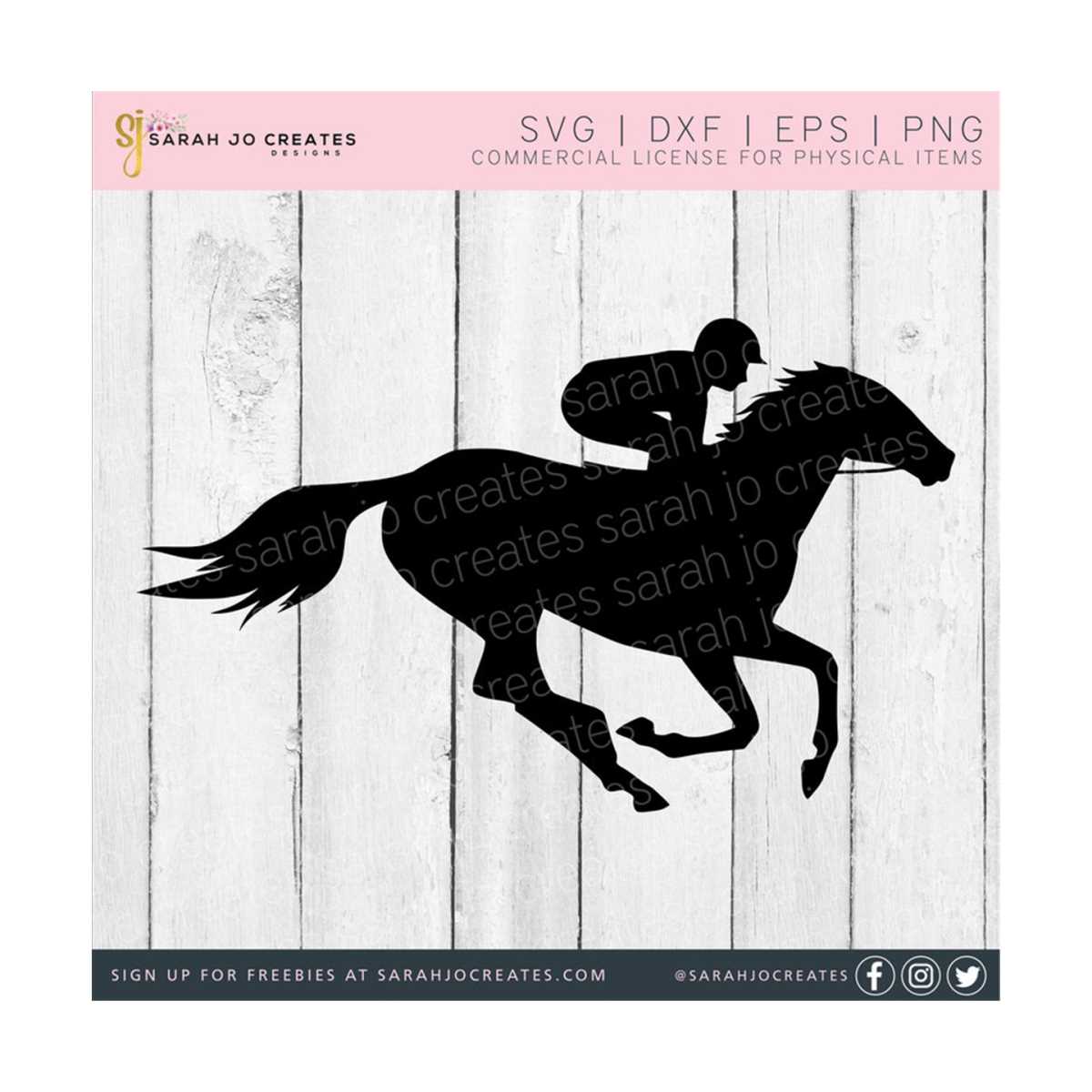 race horse svg - Inspire Uplift