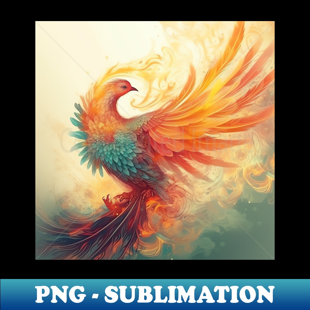 Dreamy Phoenix Design Suzaku Zhu Que - Vintage Sublimation P | Inspire ...