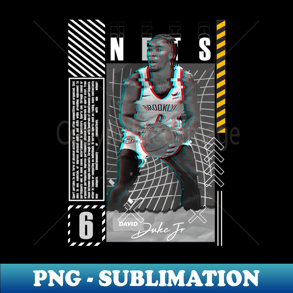 David Duke Jr Basketball Design Poster Nets - Sublimation-Re | Inspire ...