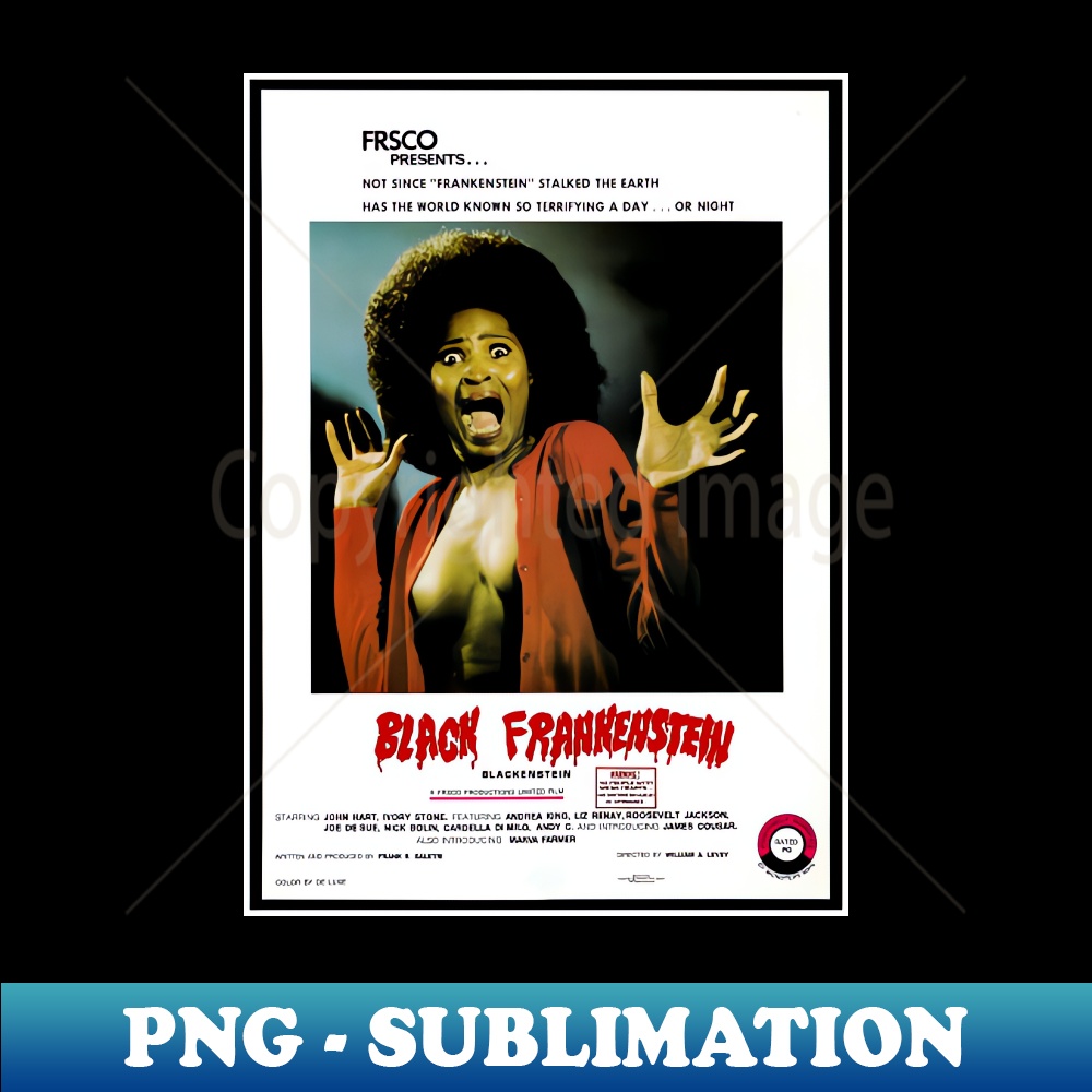 Blackenstein aka Black Frankenstein 1972 - Artistic Sublimat | Inspire ...