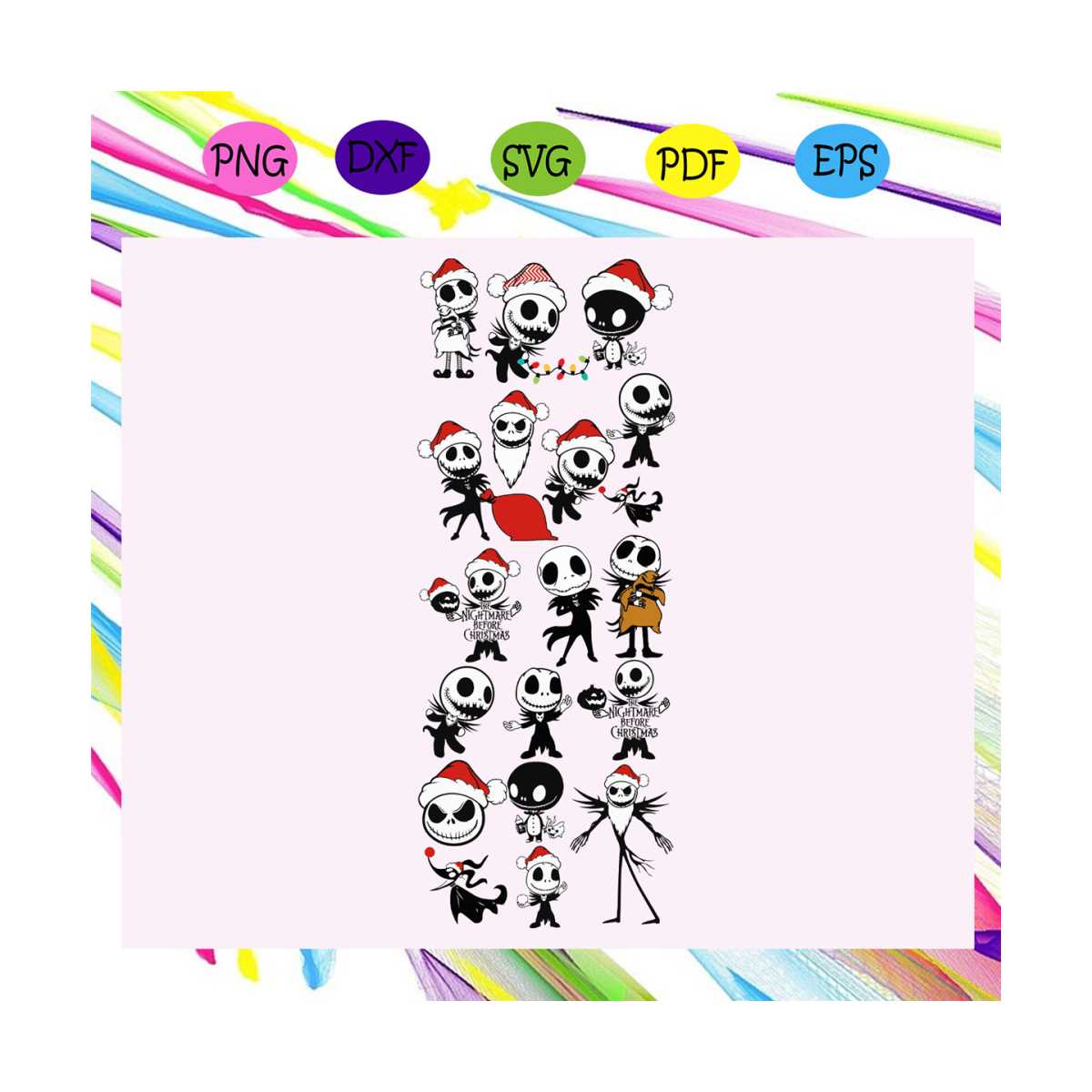 Jack skellington bundle svg, Christmas Svg, jack skellington - Inspire ...