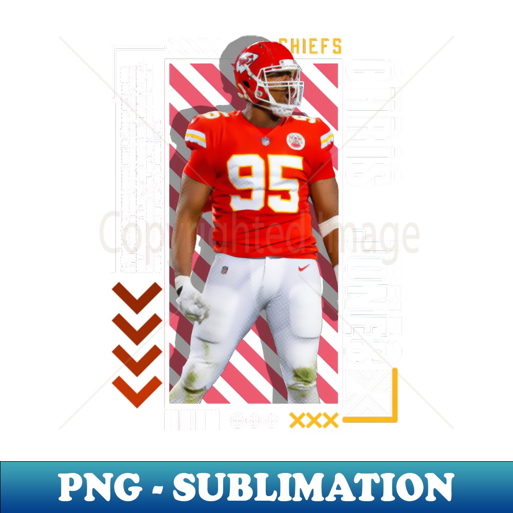Chris Jones Football Paper Poster Chiefs 9 - PNG Transparent | Inspire ...