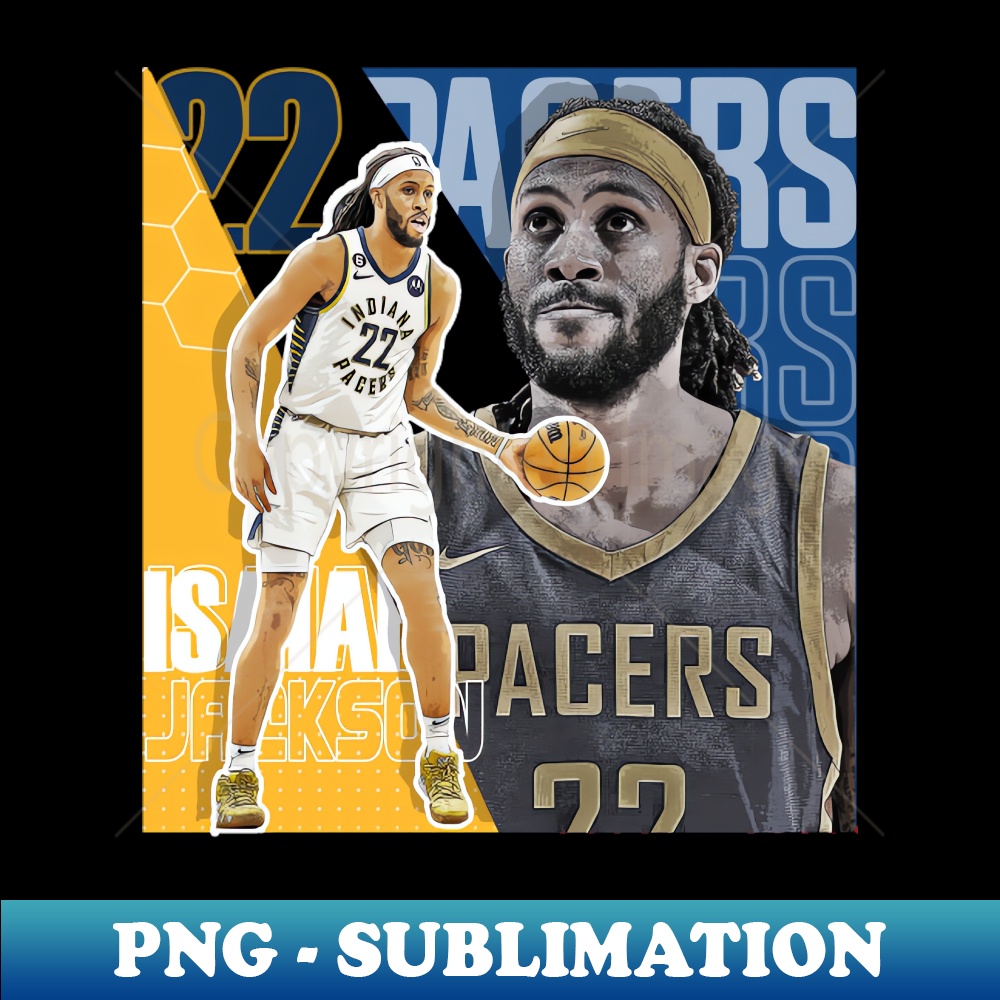 Isaiah Jackson Basketball Design Poster Pacers - Digital Sub - Inspire ...