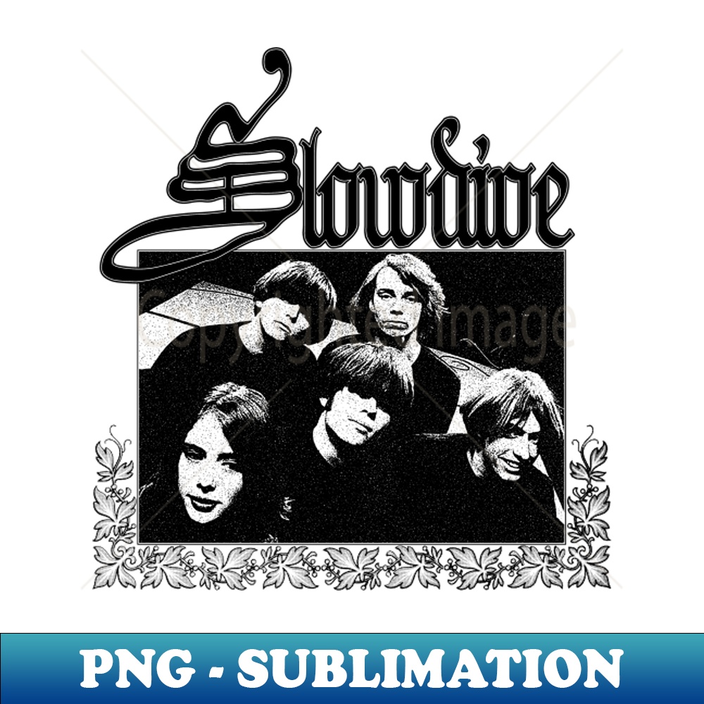 SLOWDIVE - PNG Transparent Digital Download File for Sublima - Inspire ...