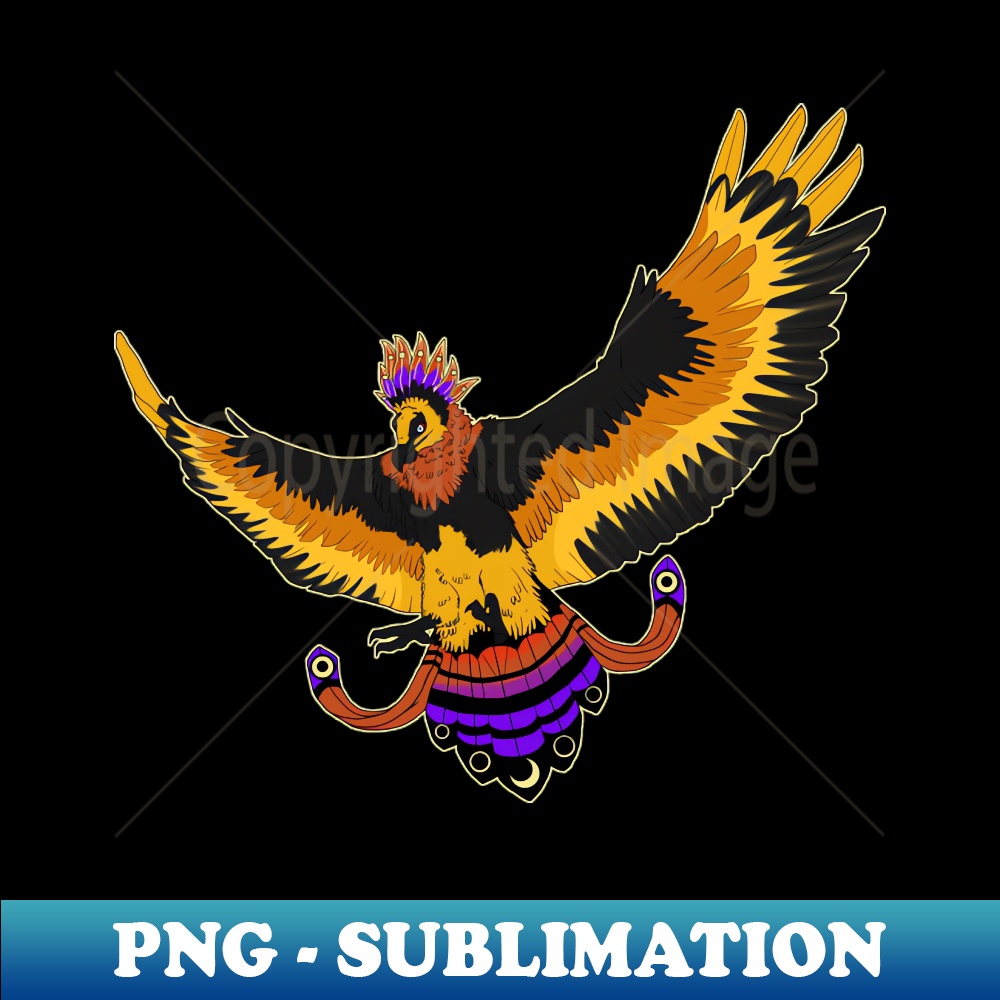 Phoenix Vulture - High-Resolution PNG Sublimation File - Per | Inspire ...