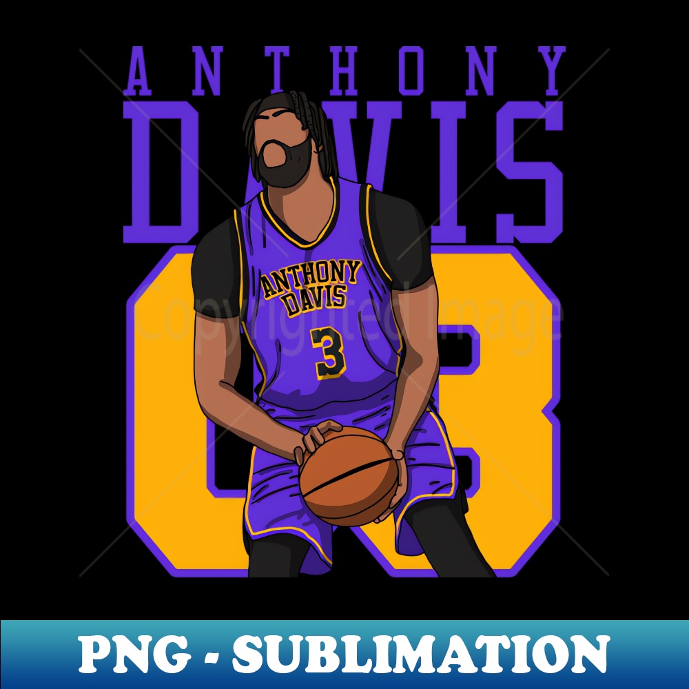 Anthony Davis Comic Style - Elegant Sublimation PNG Download | Inspire ...