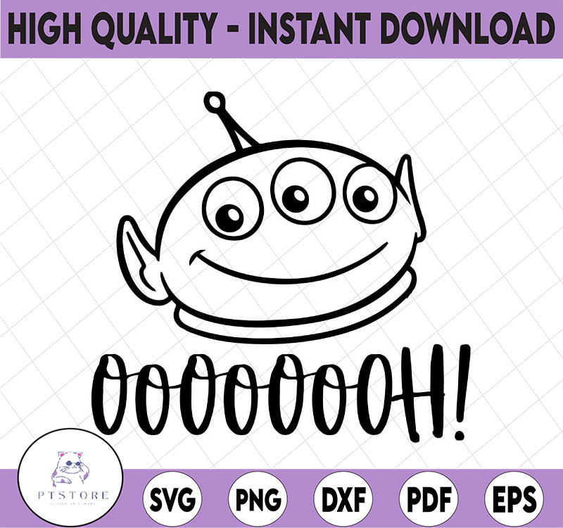 Ooooh svg, Alien svg, Aliens svg, Funny svg, Toy Story SVG, | Inspire ...
