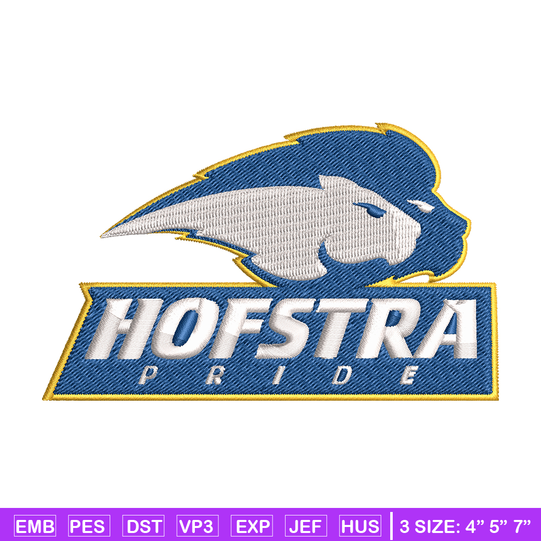 Hofstra Pride embroidery design, Hofstra Pride embroidery, l | Inspire ...