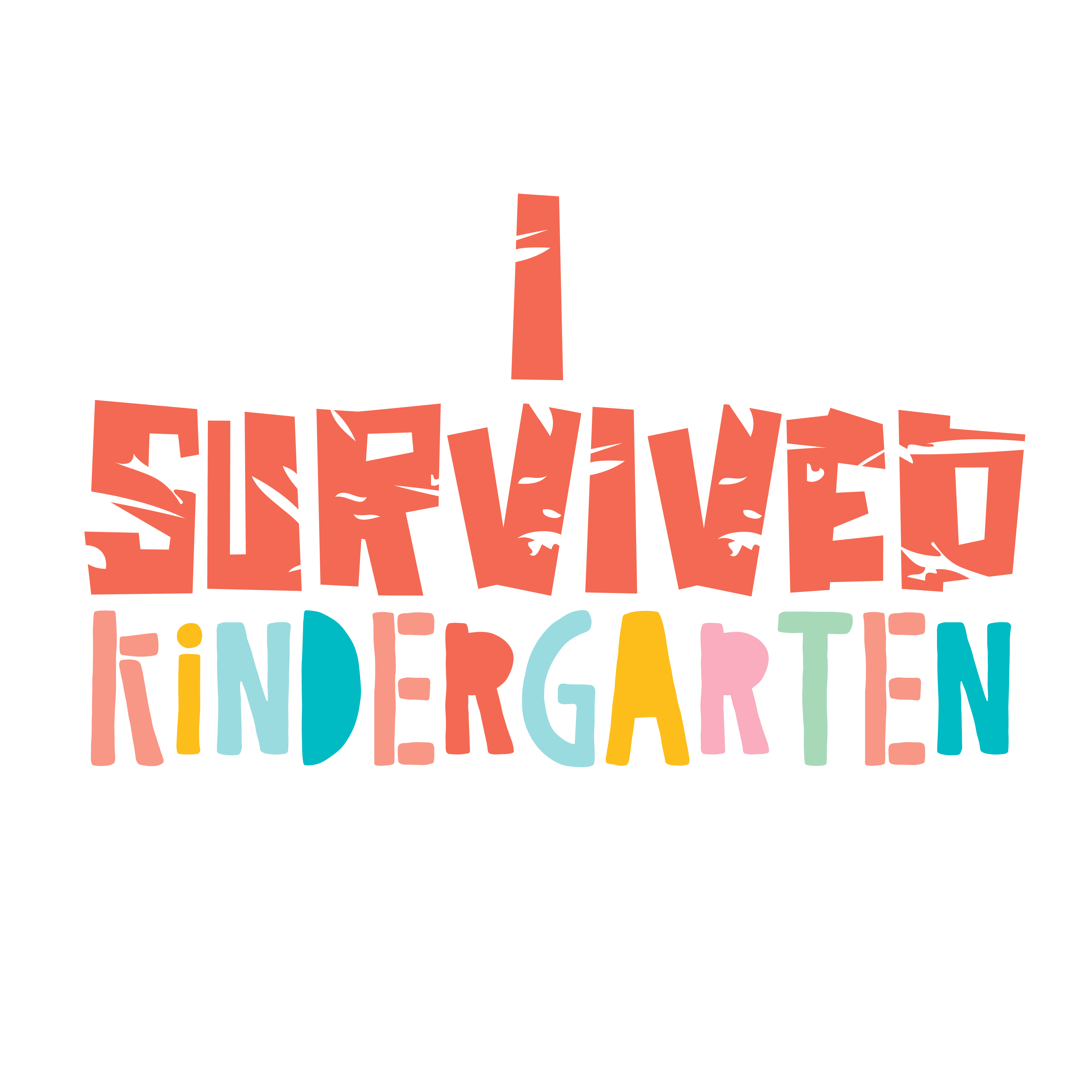 I Survived Kindergarten Svg, Back To School, Happy Day Svg, | Inspire ...
