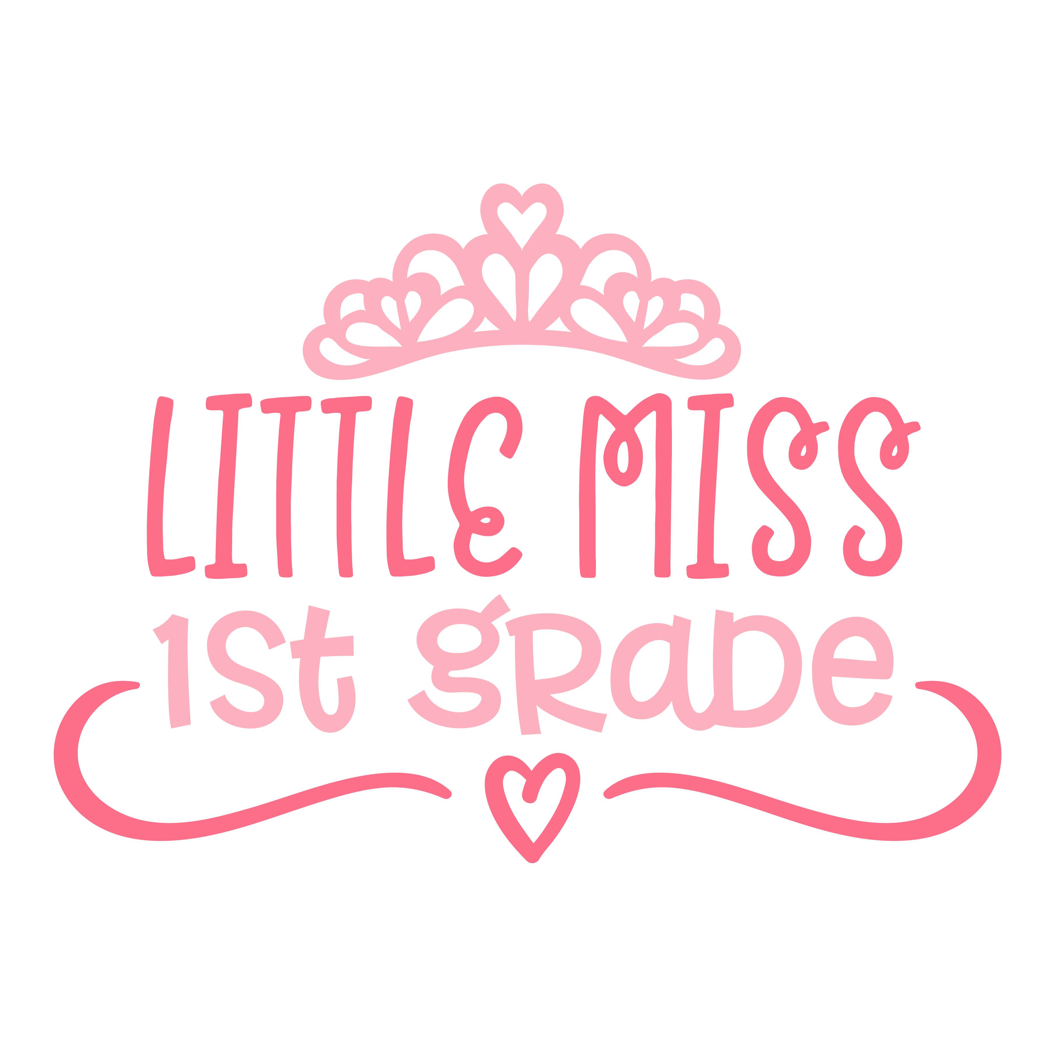 Little Miss 1st grade Svg, Back To School, Happy Day Svg, Fi | Inspire ...