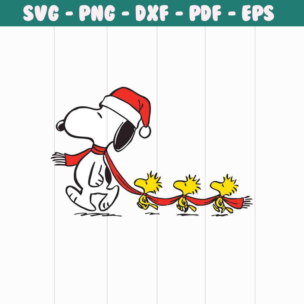 Peanuts Snoopy Christmas png, Snoopy png, Christmas png, San | Inspire ...