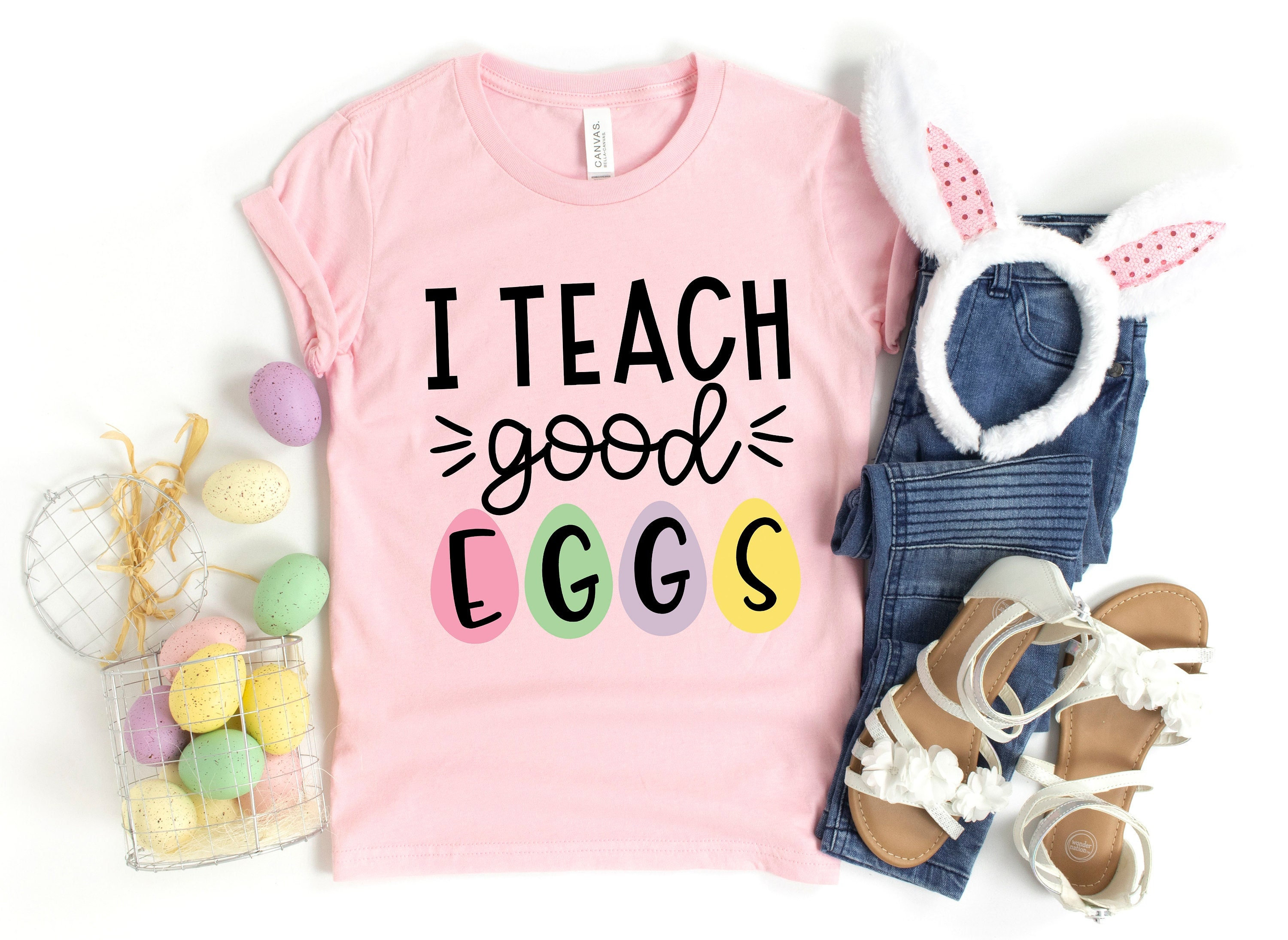 I Teach Good Eggs Shirt Png,Easter Teacher Shirt Png,Easter - Inspire ...