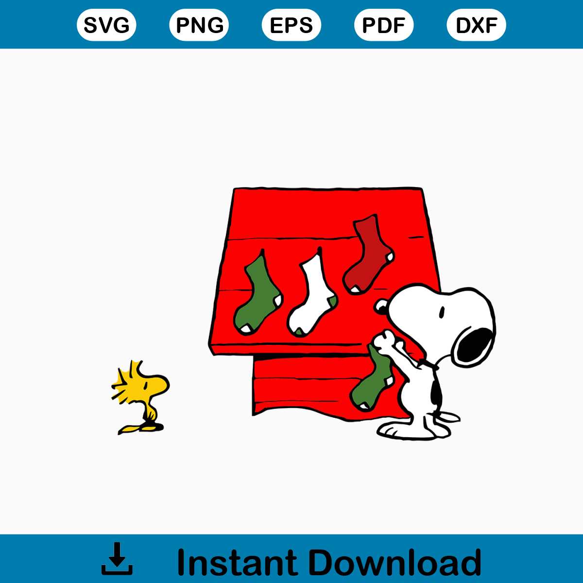 Peanuts Snoopy Christmas png, Snoopy png, Christmas png, San - Inspire ...
