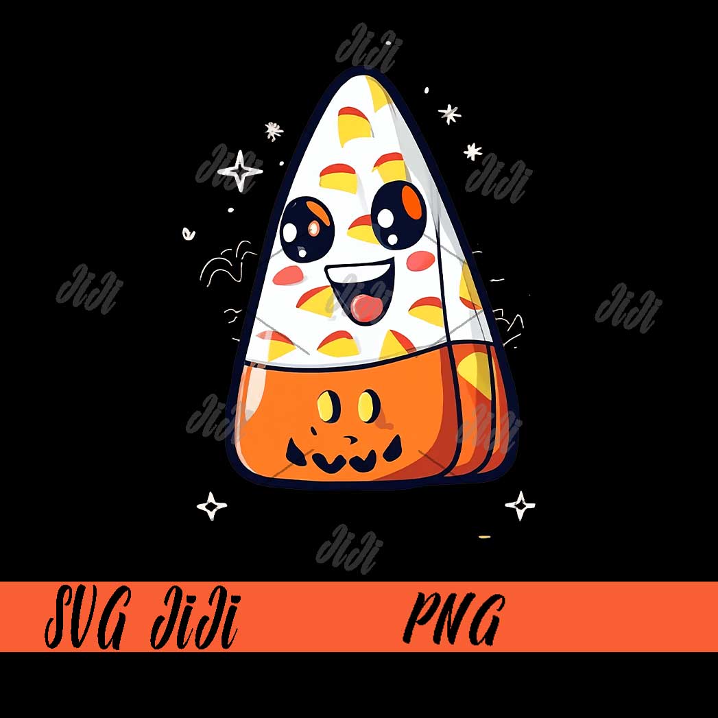 Cute Candy Corn PNG, Halloween PNG, Candy Corn PNG - Inspire Uplift
