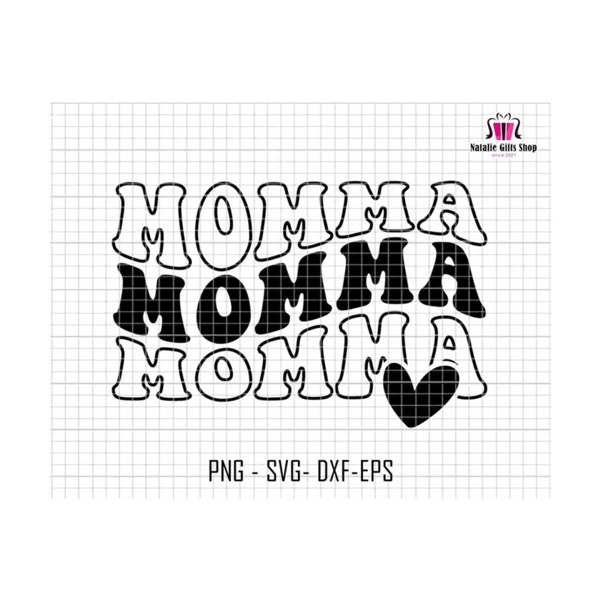 momma svg - Inspire Uplift