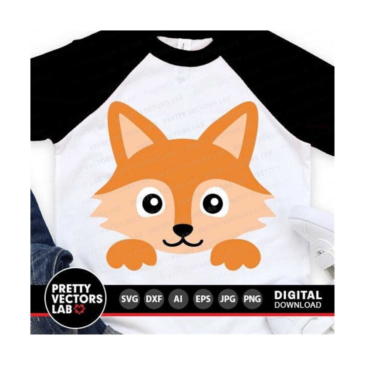 Fox Face Svg, Fox Cut Files, Birthday Svg, Woodland Animal S - Inspire ...
