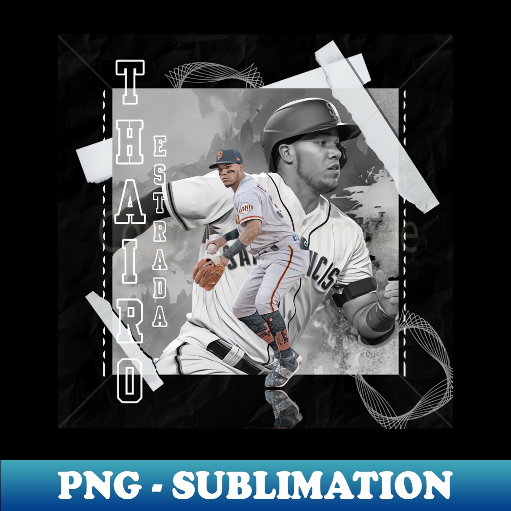 Thairo Estrada Baseball Paper Poster Giants 3 - Modern Subli | Inspire ...