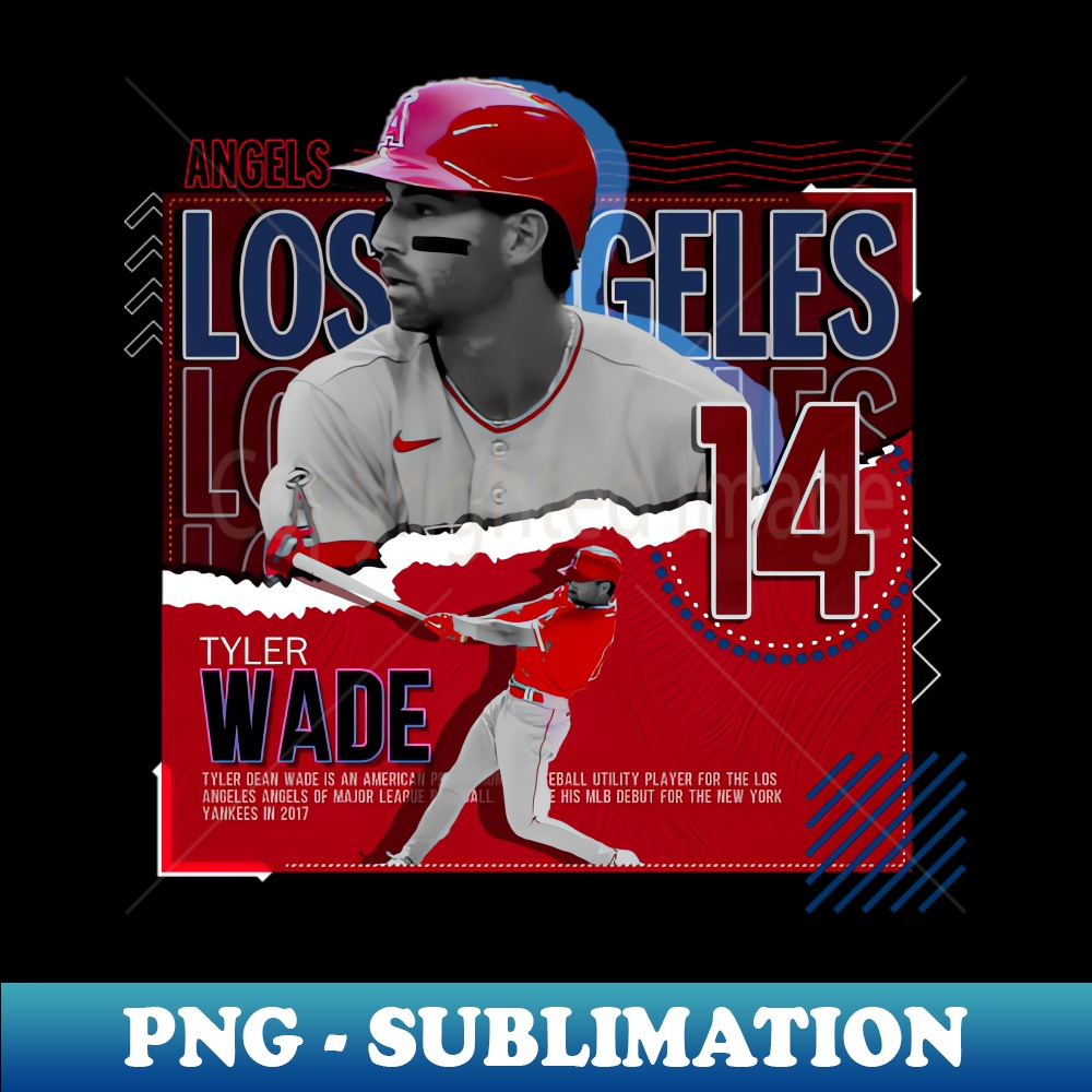 Tyler Wade Baseball Paper Poster Angels - Artistic Sublimati | Inspire ...