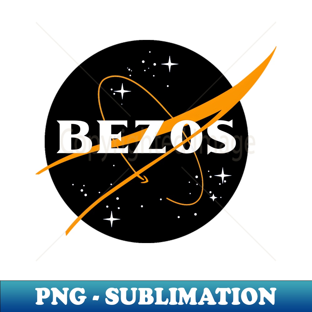 Bezos Space NASA Logo - PNG Transparent Sublimation Design - | Inspire ...