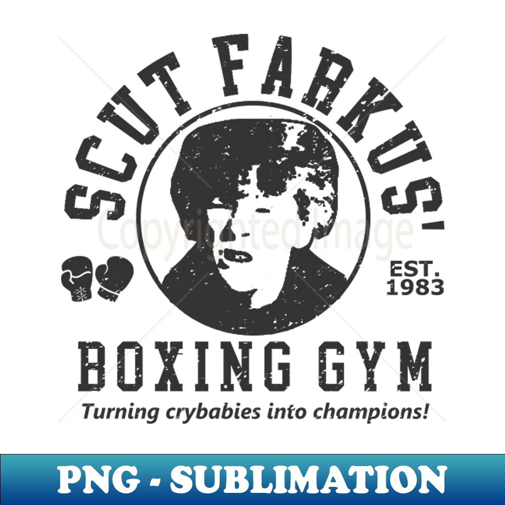 Scut Farkus Boxing Gym - High-Resolution PNG Sublimation Fil | Inspire ...