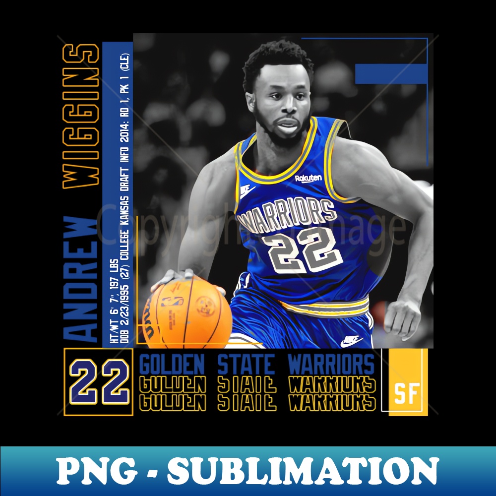 Andrew Wiggins Basketball Edit Poster Warriors - High-Qualit | Inspire ...
